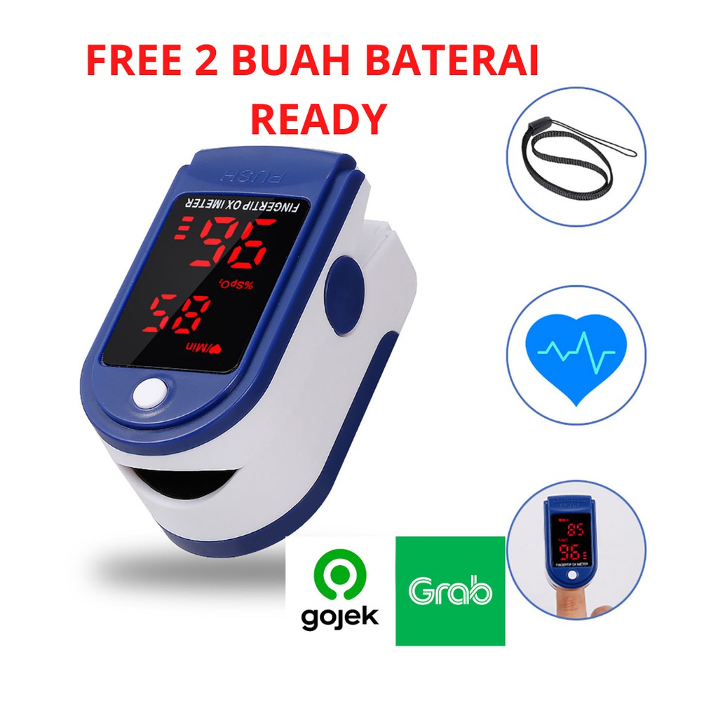 Jual RAY!!! Oxymeter Oksimetri Murah Spo2 Pulse Oxymetri Oximetri Spo2 ...