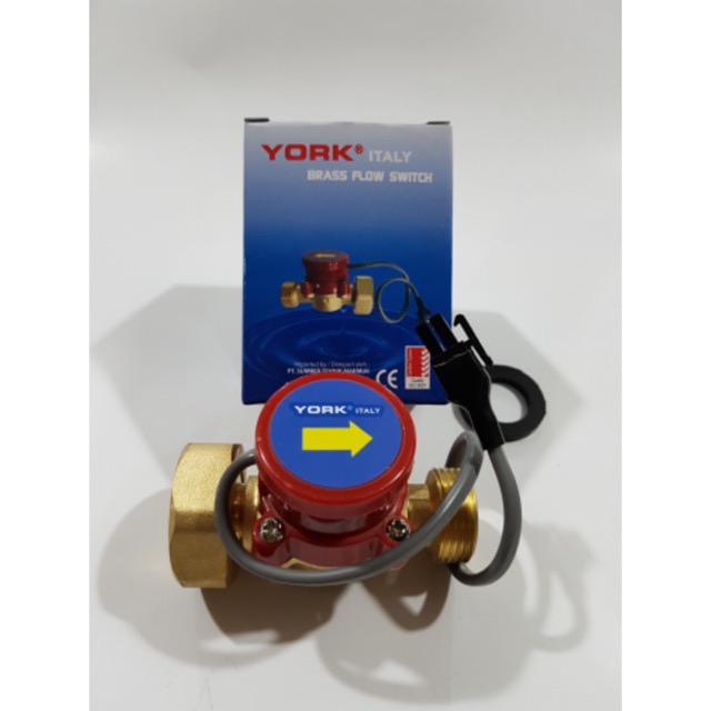 Jual YORK 1" - 3/4" Otomatis Pompa Air Dorong (Flow Switch) | Shopee ...