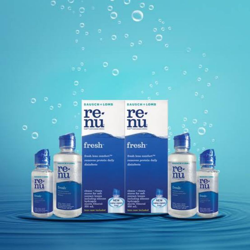 Jual 𝗝𝗢𝗚𝗝𝗔 𝗦𝗢𝗙𝗧𝗟𝗘𝗡𝗦 - Cairan Softlens RENU FRESH by Bausch & Lombs ...