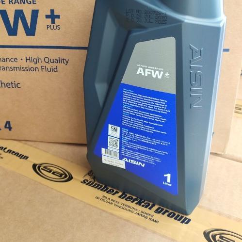 Jual Oli Aisin AFW+ ATF MULTI Auto matic Transmisi FULLY SYNTHETIC isi ...