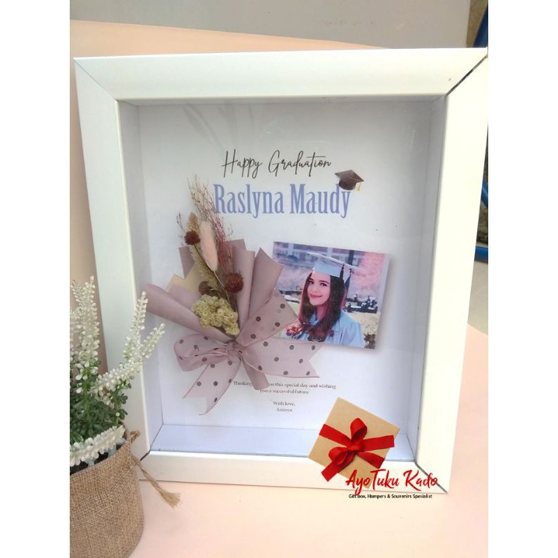 Jual Pigura Bunga Edelweiss / Frame 3D / Pigura 3D / pigura Pop Up ...