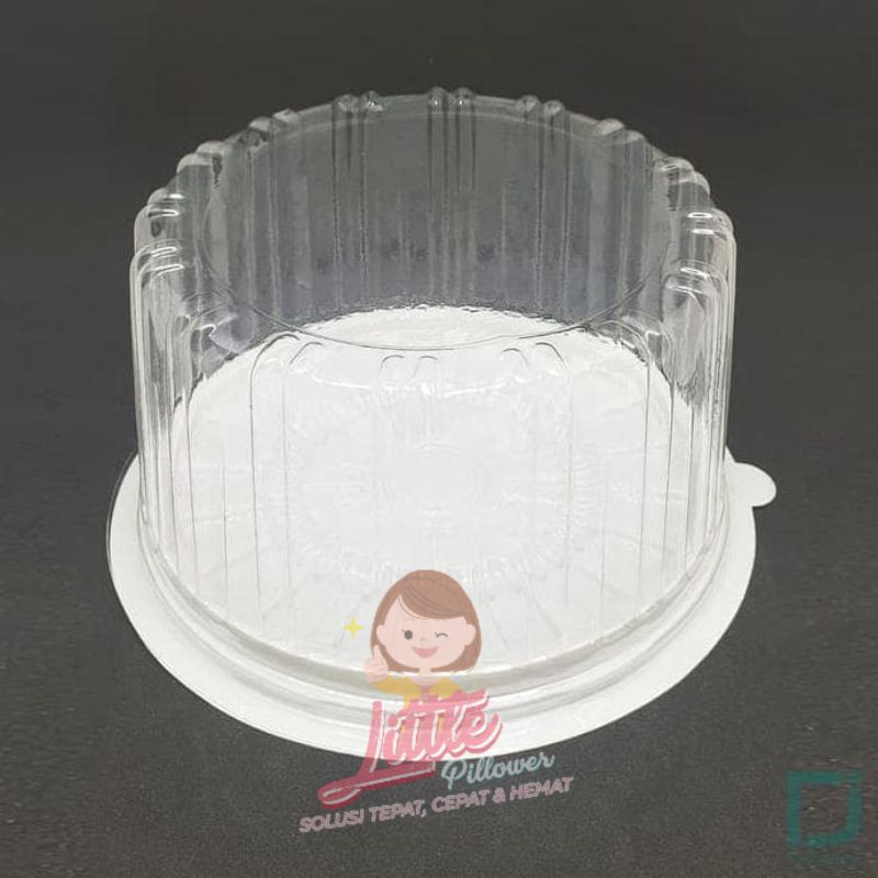 Jual LPD (ISI 10PCS - CT15) Mika Tumpeng Mini D15 PUTIH/Mika Kue Tart ...