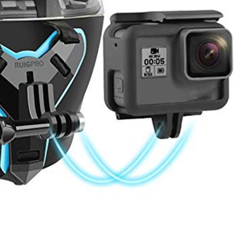 Jual Helmet FIX CHIN Mount Dagu Helm Bike Motovlog GoPro OSMO Action ...
