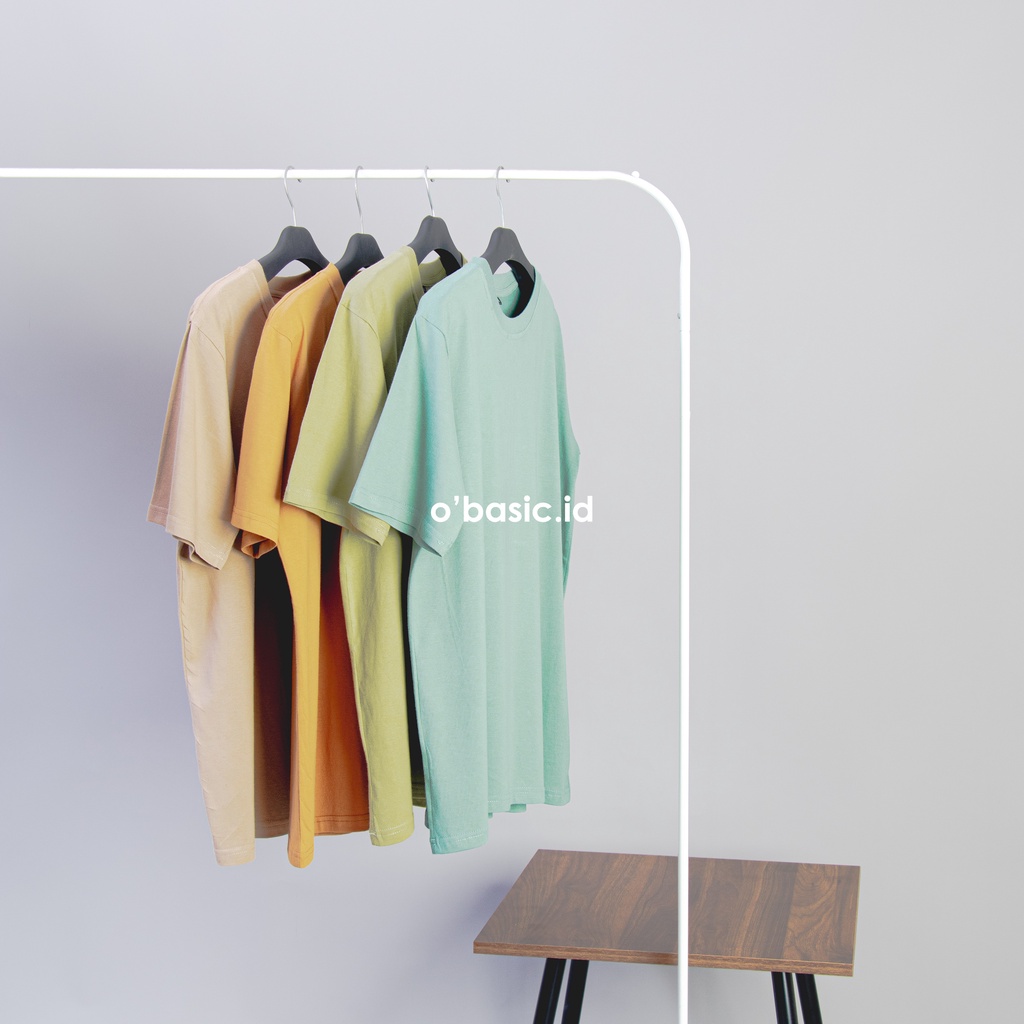 Jual KAOS POLOS COTTON COMBED 30S | EARTH TONE COLOR SERIES | OBASIC ...