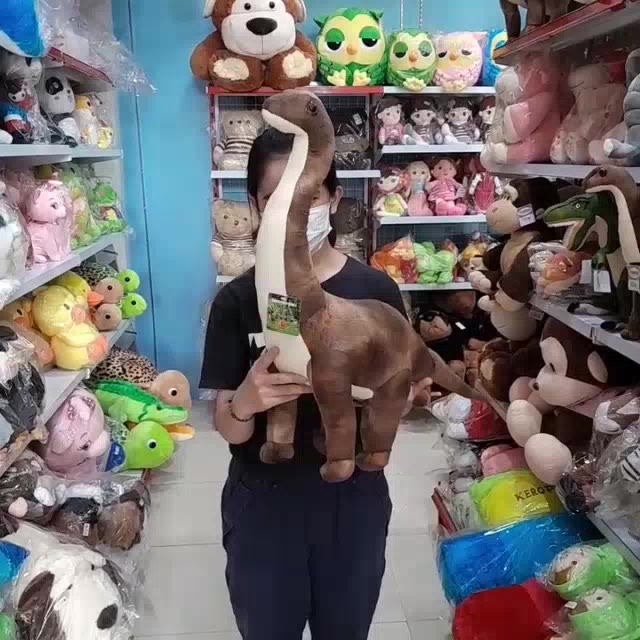 Jual Mainan Boneka Dinosaurus Besar Jumbo Brontosaurus T-Rex Dino ...