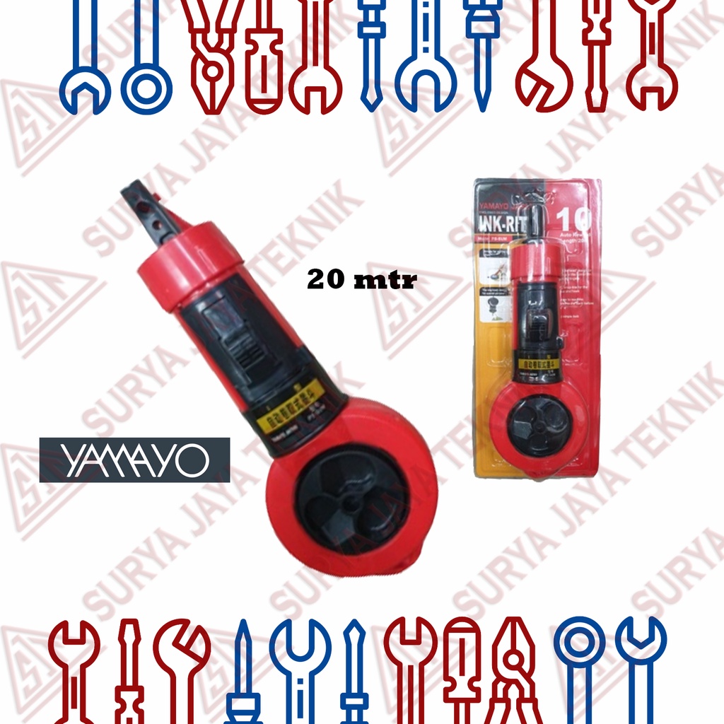 Jual Sipatan Lot benang 20 Meter Yamayo Carpenter Ink Market Marking ...