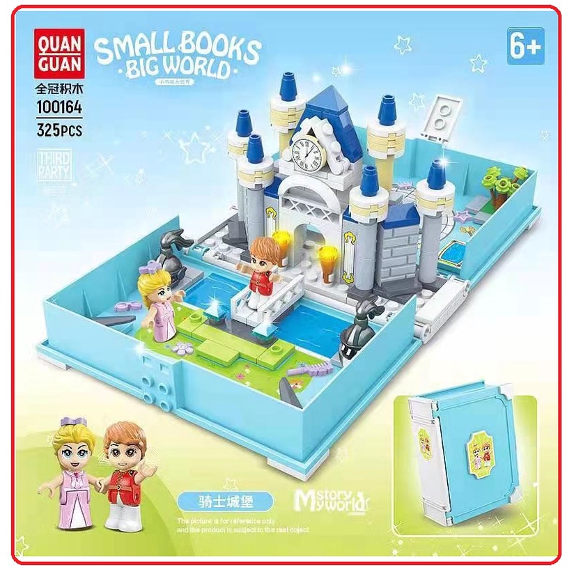 Jual MAINAN ANAK BELAJAR BRIK SMALL BOOK BIG WORLD FIGURE RUMAH MEWAH ...