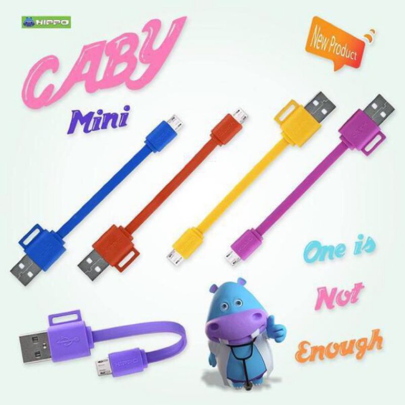 Jual KABEL Data Hippo USB / Hippo Cable mini / Kabel Charger | Shopee ...