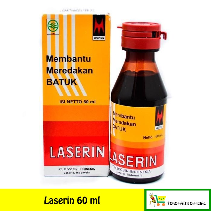 Jual Laserin 60 ml membantu mengobati batuk , demam dan flu | Shopee ...