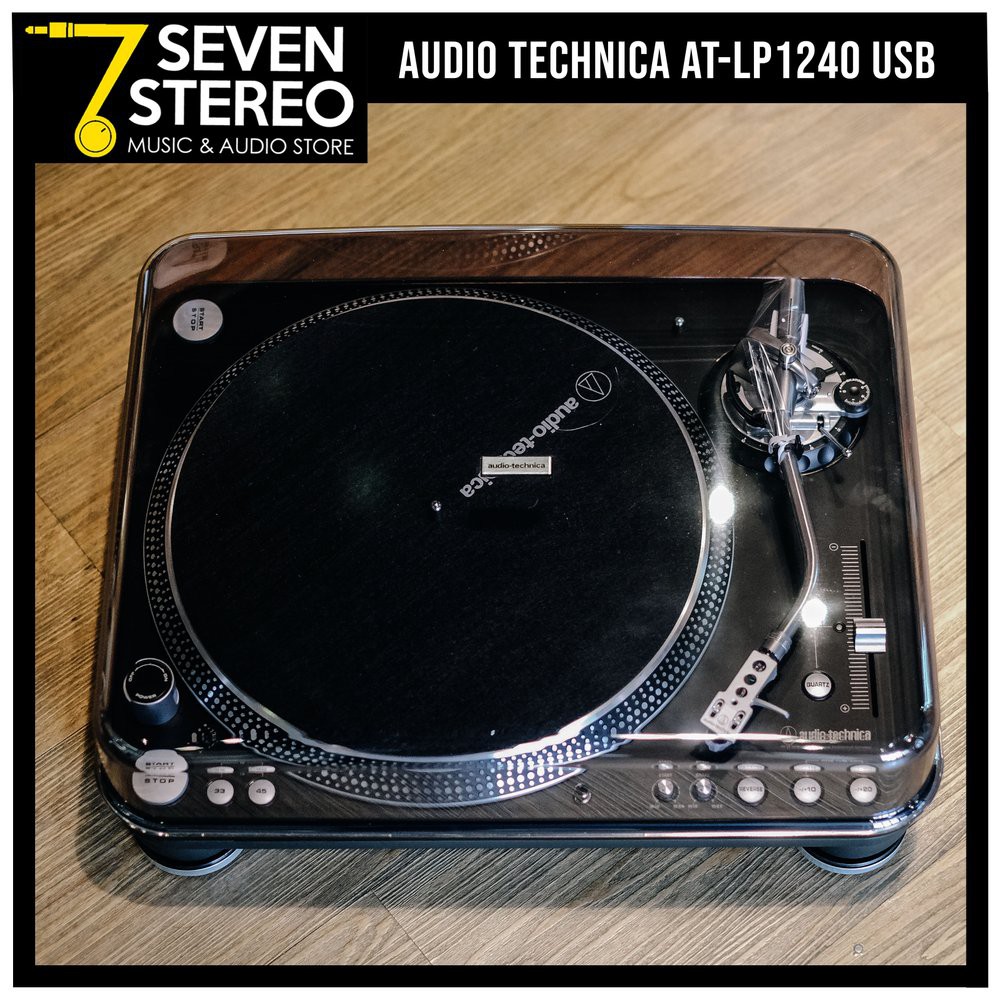 Jual Audio Technica LP1240 USB Professional DJ Turntable | Shopee Indonesia