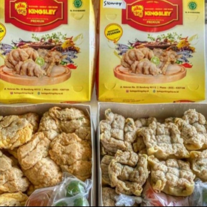 Jual Batagor Siomay KINGSLEY Khas Bandung Aseli Ikan Tenggiri Enak ...