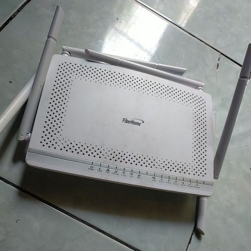 Jual FIBERHOME TELECOMMUNICATION GPON ONU (premium) Model:HG6245N plus ...
