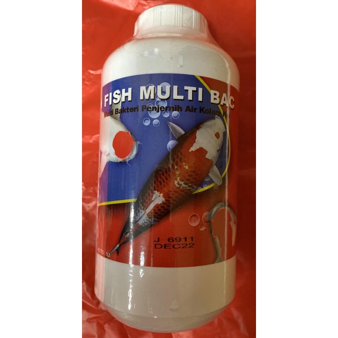 Jual Fish Multibac 1 Liter for Kolam Ikan Koi | Shopee Indonesia