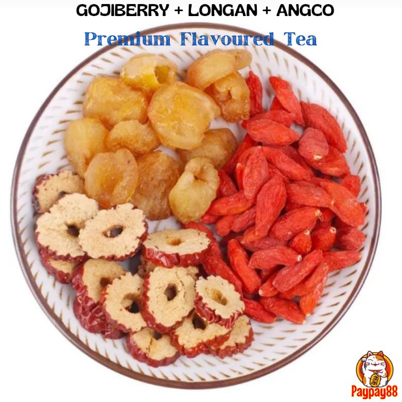 Jual Premium Teh Herbal IU Mix Gojiberry Longan Angco Sachet | Shopee ...