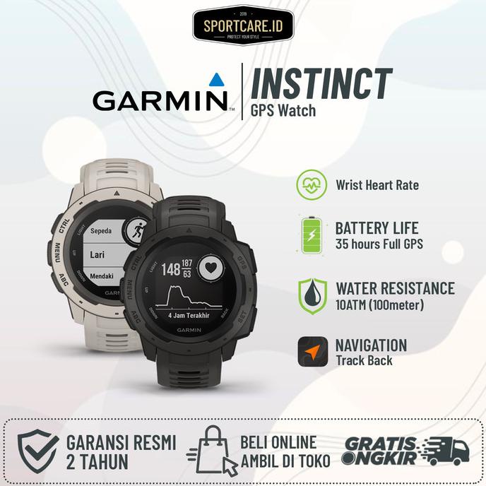Jual Garmin Instinct Gps Sport | Shopee Indonesia