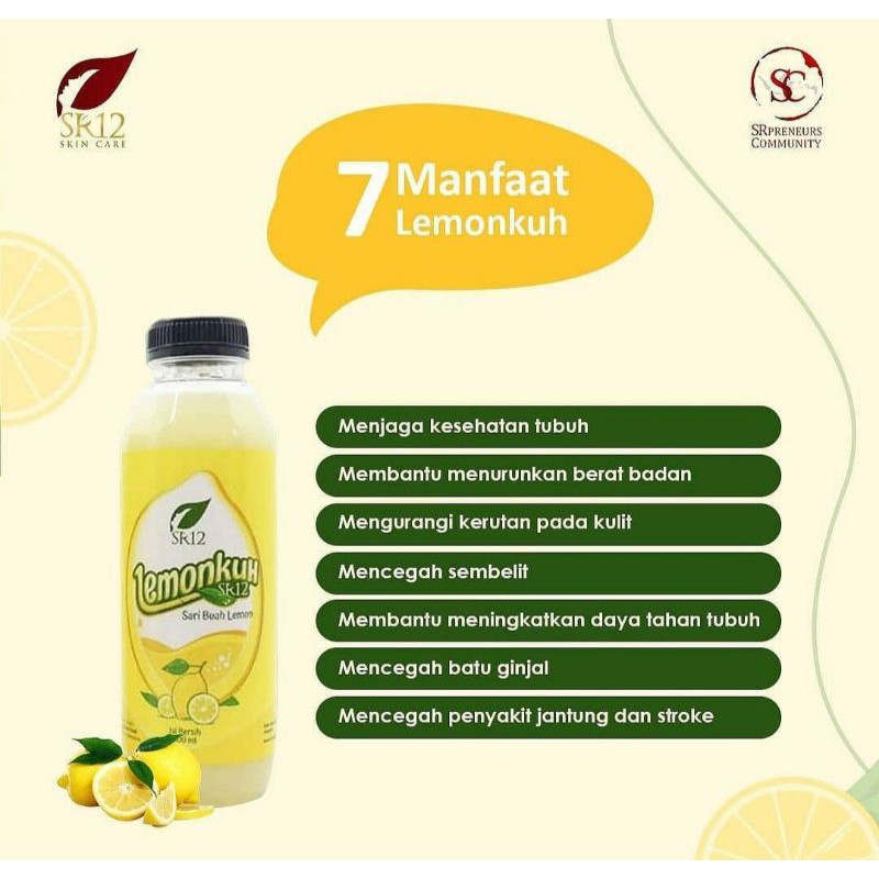 Jual LEMONKUH SR12 isi 250 ml | Shopee Indonesia