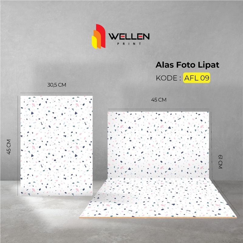Jual WELLEN PRINT - Alas photo lipat / props foto produk online shop ...