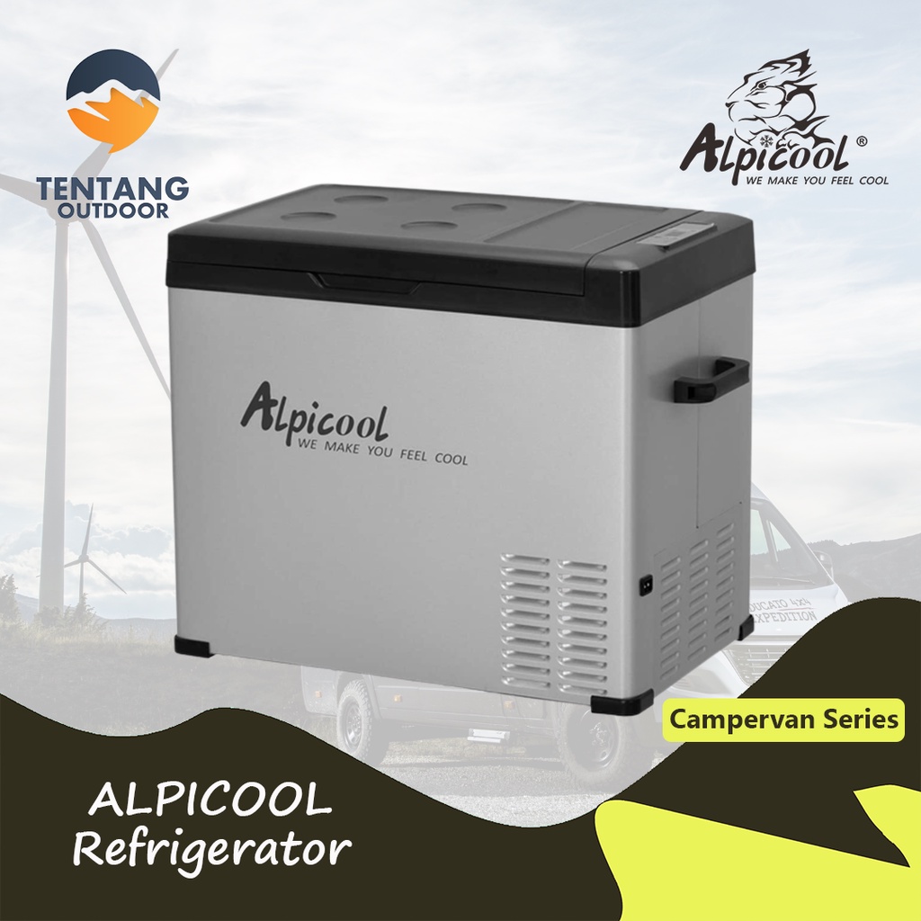 Jual Kulkas Portable Alpicool C50 50L Freezer Mobil Campervan Motorhome Kulkas Vaksin Ice Tiger ...