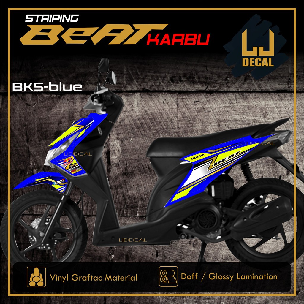 Jual Striping Honda Beat Karbu | Shopee Indonesia