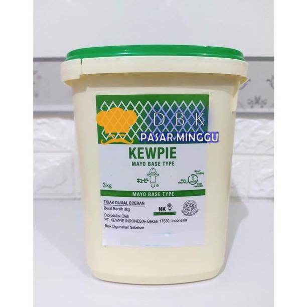 Jual KEWPIE base type mayo 3kg mayonnaise mirip hellman best food real ...