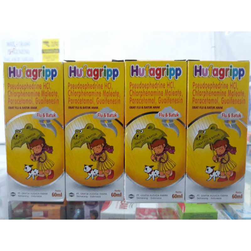 Jual Hufagrib Batuk dan Flu 60 ml | Shopee Indonesia