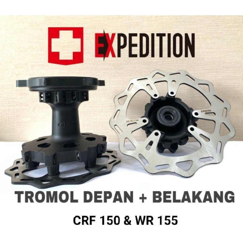 Jual Tromol Expedition Original Wr 155 Crf 150 Free Ruji Tromol Set Crf ...