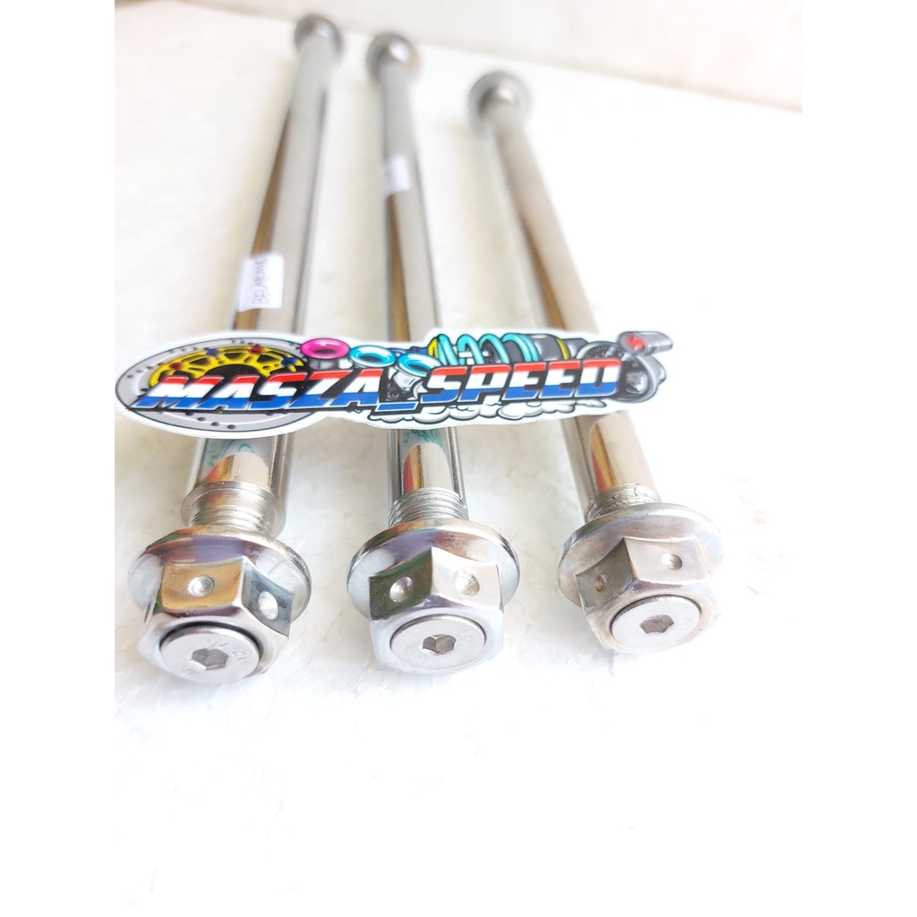 Jual AS RODA DEPAN AS TENGAH ARM KAZE AS RODA BELAKANG ARM KAZE MANISAN ...