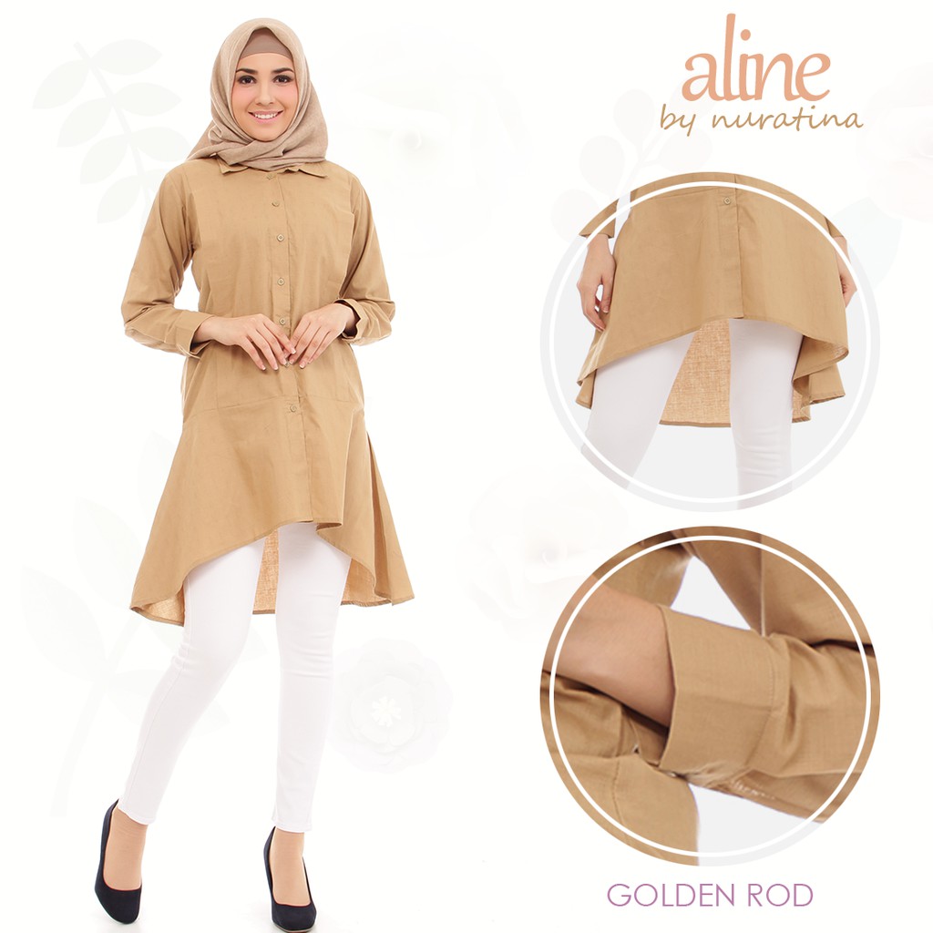 Jual Baju Menyusui Aline Golden Rod | Real Bagus Murah | Shopee Indonesia