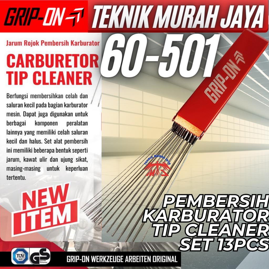 Jual GRIP-ON 60-501 Jarum Rojok Pembersih Karburator Tip Cleaner Set ...