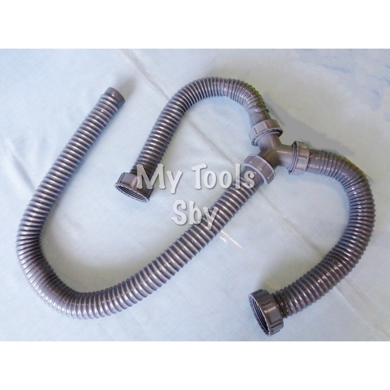 Jual Selang Avur Bak Cuci Piring Double / 2 Lubang Fleksibel AJ ...