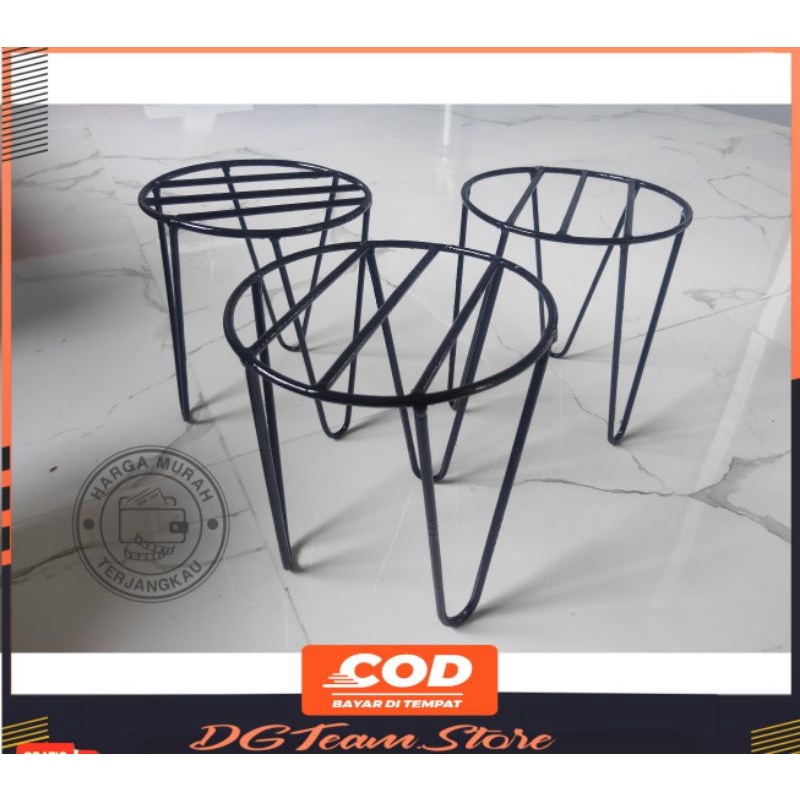 Jual STANDING POT MINIMALIS GARIS 3 KAKI 3 / STANDING POT BUNGA ...
