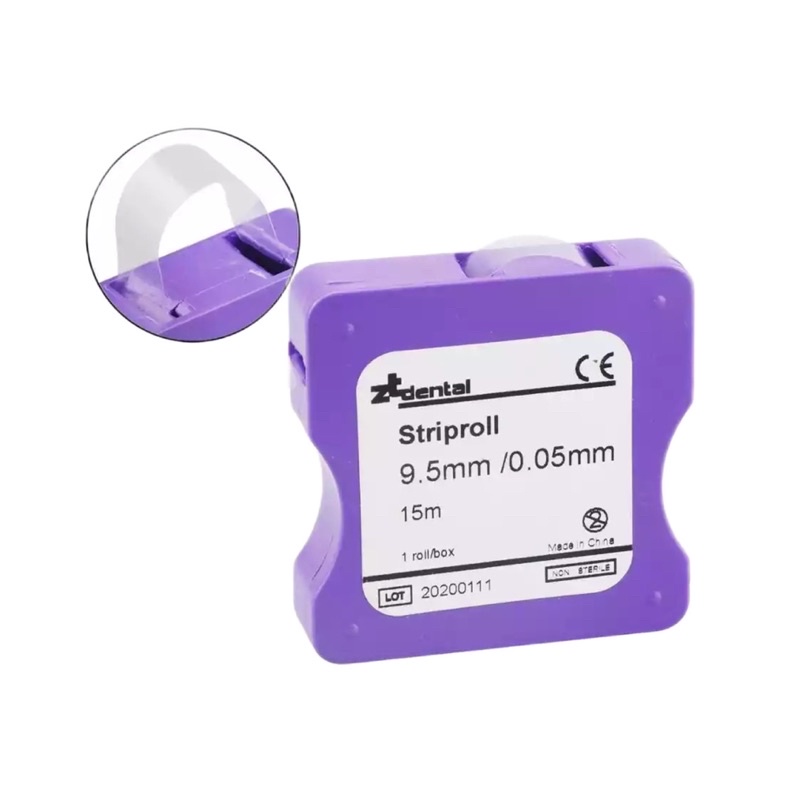 Jual Alice dental seluloid strip roll matrix transparan matriks mika ...