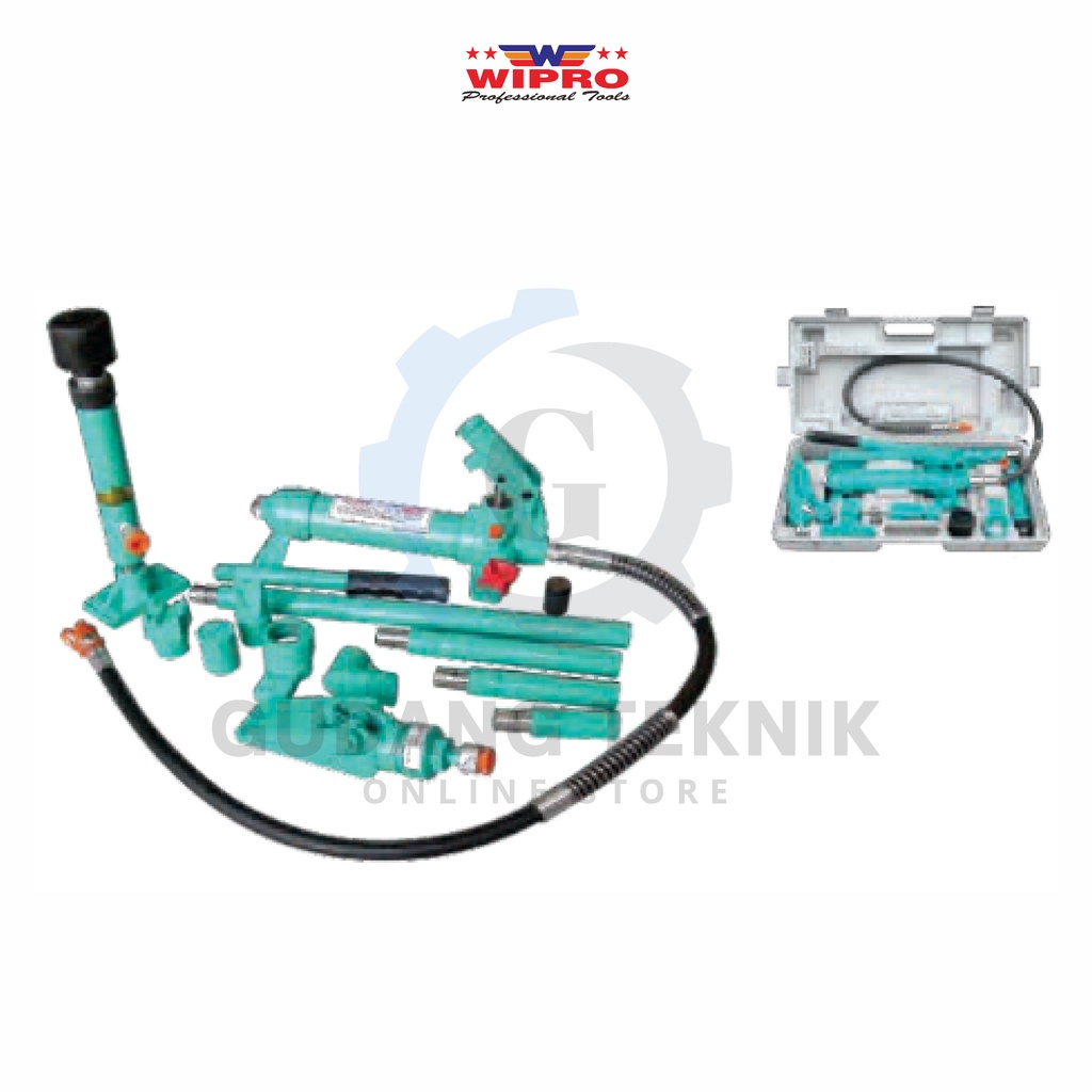 Jual Repair Auto Body Kit Hydraulic 4 Ton WIPRO TL-0004 / Alat Ketok ...