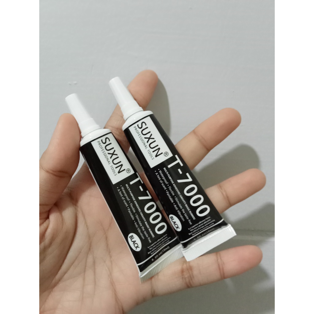 Jual PROMO LEM LCD TOUCHSCREEN HITAM 15 ML SUXUN 15ML T7000 HITAM 1 PCS | Shopee Indonesia