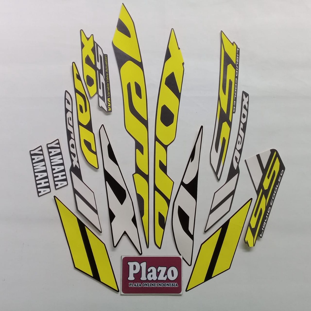 Jual stiker body motor / striping fullset yamaha aerox vva 155 2019 ...