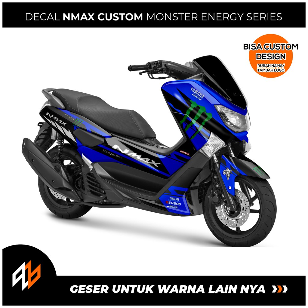 Jual DECAL NMAX 150 Old Lama / stiker motor yamaha nmax motif / Stock ...