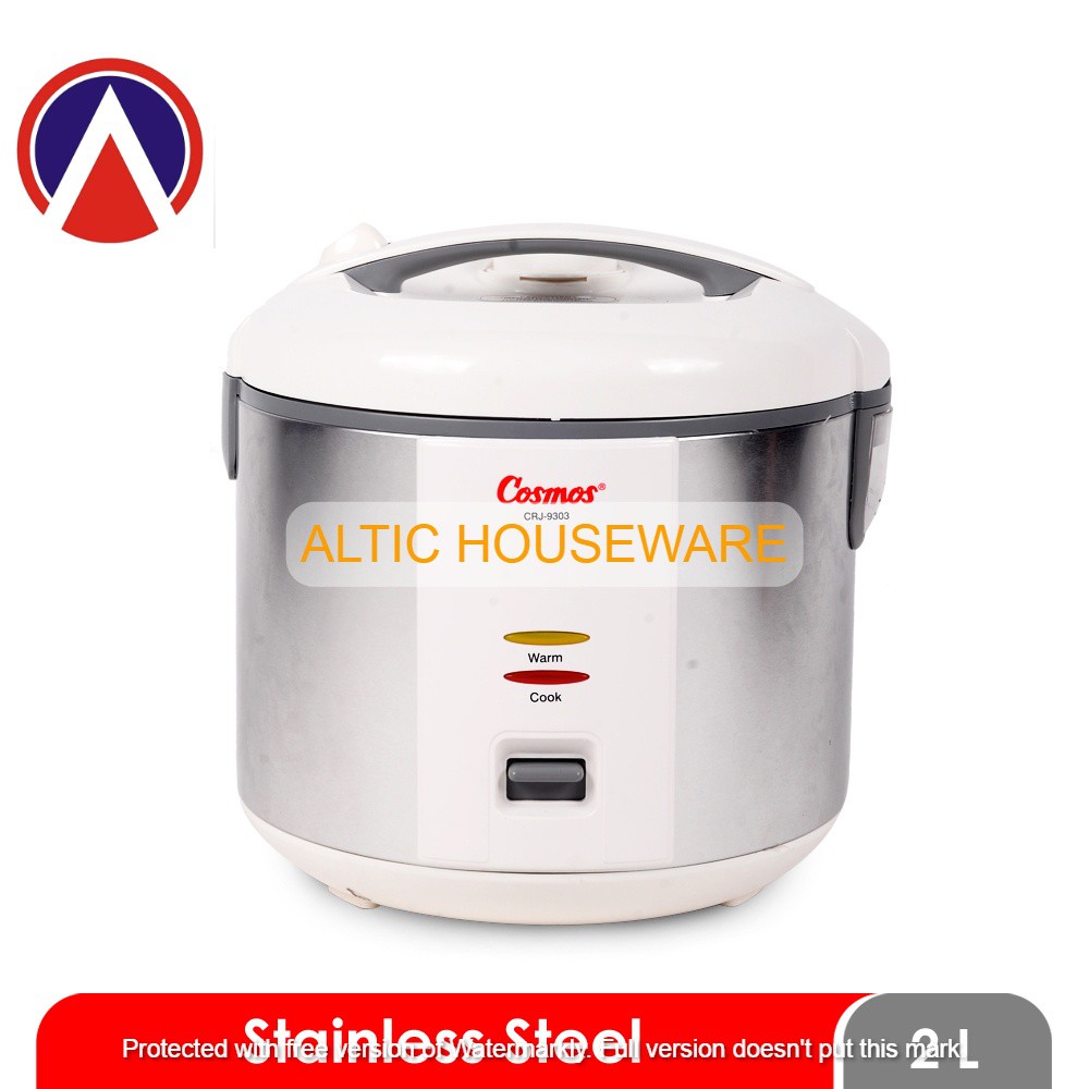Jual COSMOS Magic Com CRJ 9303 - Magic com 2 Liter Stainless - Rice ...