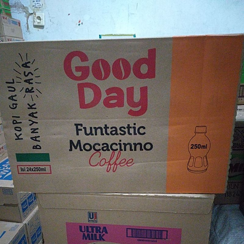Jual Good Day Kemasan Botol 250ml DUS isi 24 botol - Funtastic ...
