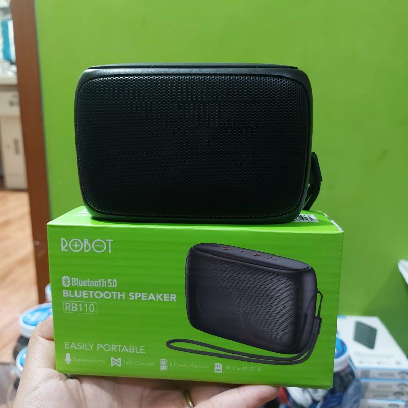 Jual New⚡ Speaker Bluetooth ROBOT RB110 Easily Portable Bluetooth 5.0 | Shopee Indonesia