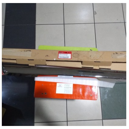 Jual List body spoiler Pintu belakang Vernekel Chrome Honda BRV 2016 ...