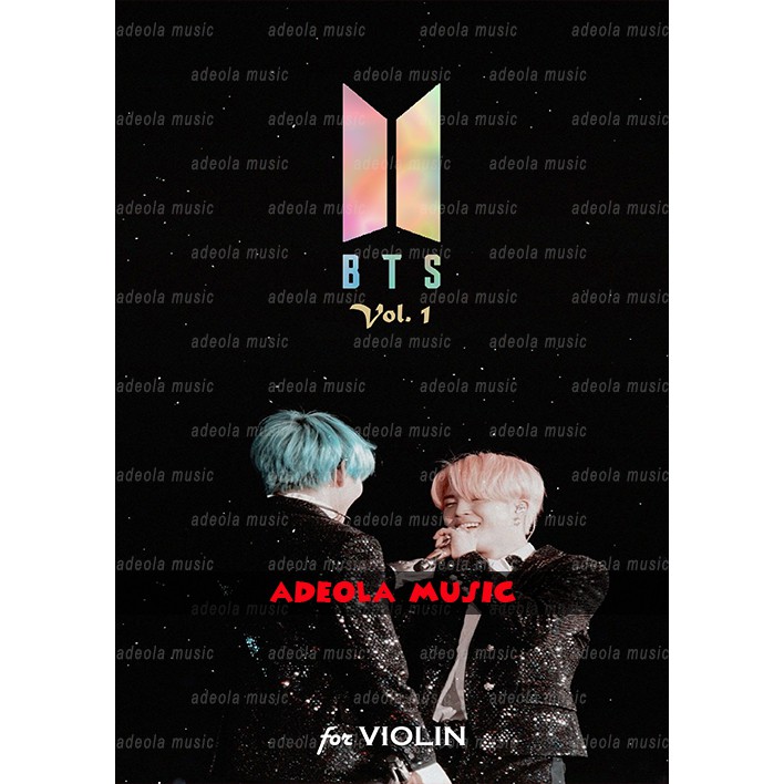 Jual Buku Biola / (V5) BTS FOR VIOLIN VOL.1 / Buku Kpop Biola / Violin Book | Shopee Indonesia