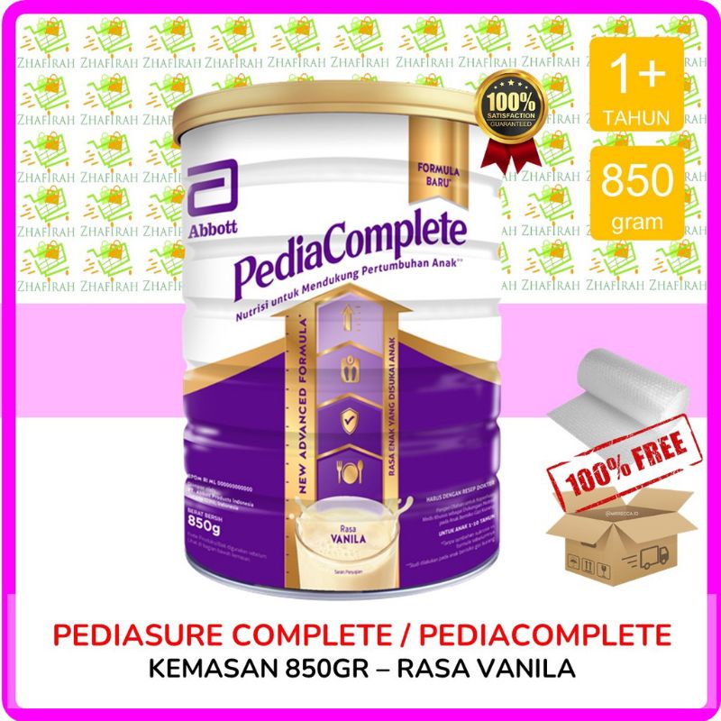 Jual PEDIASURE COMPLETE 850 GRAM // PEDIA COMPLETE 850 GRAM | Shopee Indonesia