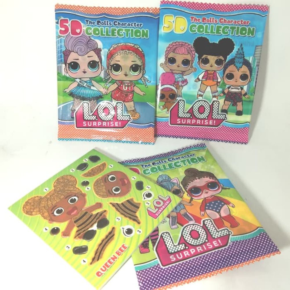 Jual sticker stiker puzzle 5D LOL surprise mainan anak | Shopee Indonesia