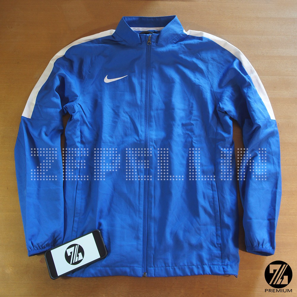 Jual JAKET NIKE TEAM CLUB TRAINER JACKET ORIGINAL - ROYAL BLUE | Shopee ...