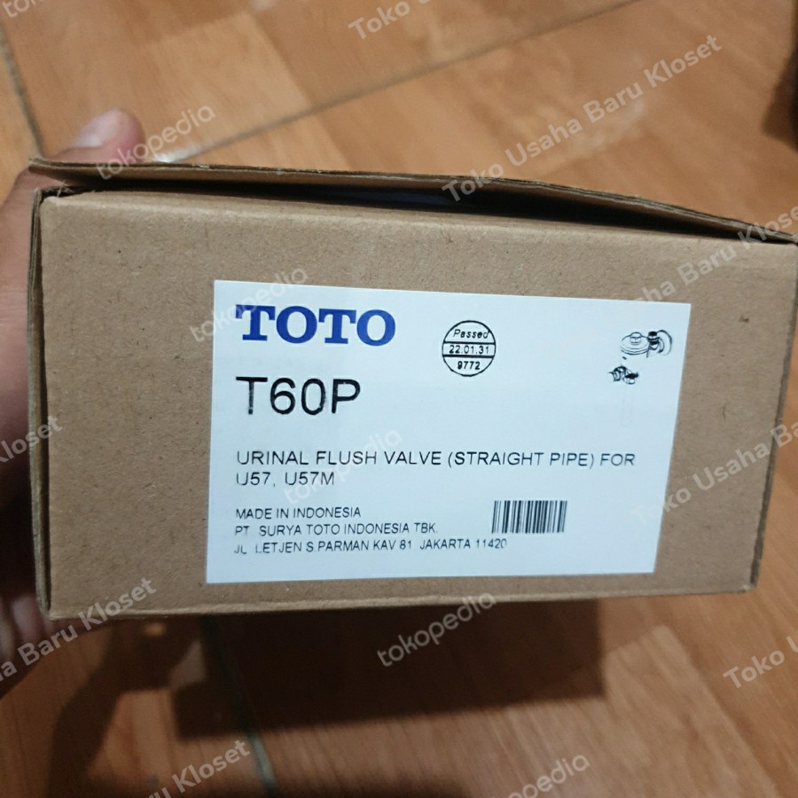 Jual Push Kran Urinal TOTO T60P | Shopee Indonesia