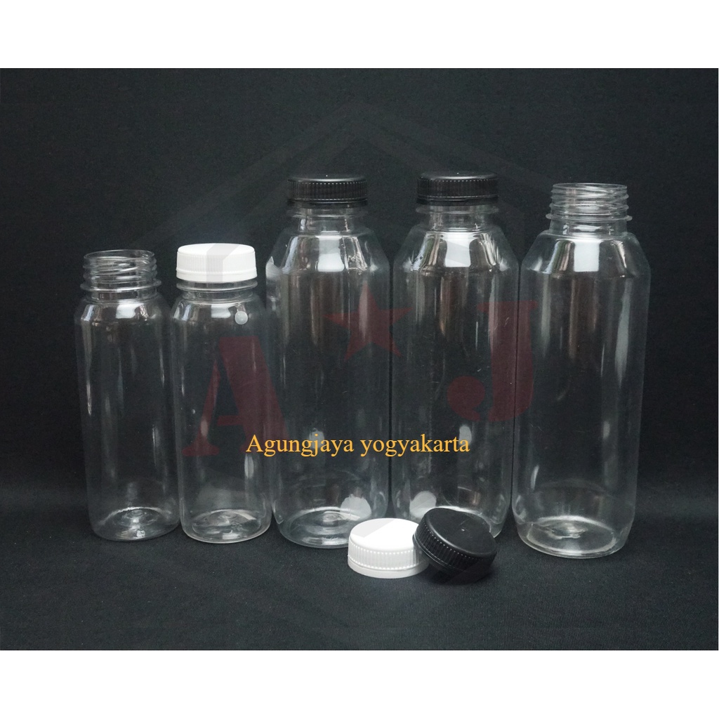 Jual Botol 500 ml Kale Bulat / Botol Coffe /Botol Juice /Botol Madu ...