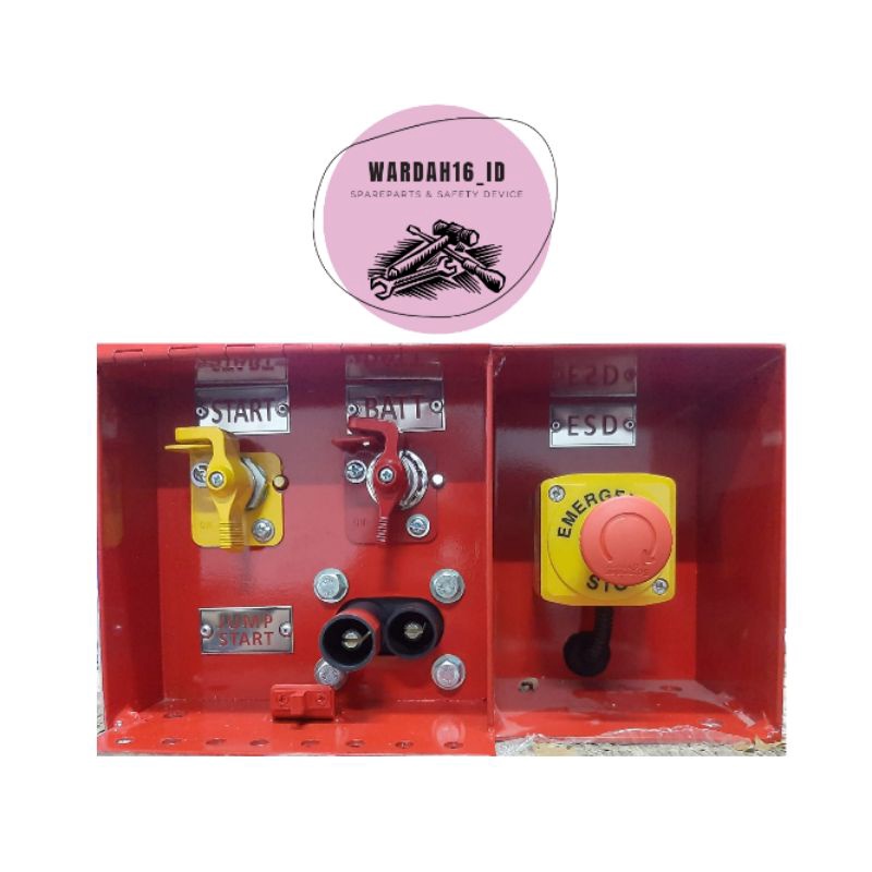 Jual Box loto 4 system full set package coating paint / Safety device ...