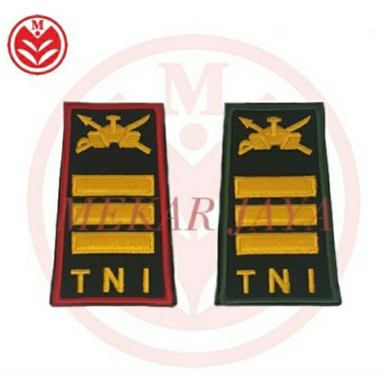 Jual Pangkat KAPTEN KAVALERI PDH Staff & Komando | Shopee Indonesia