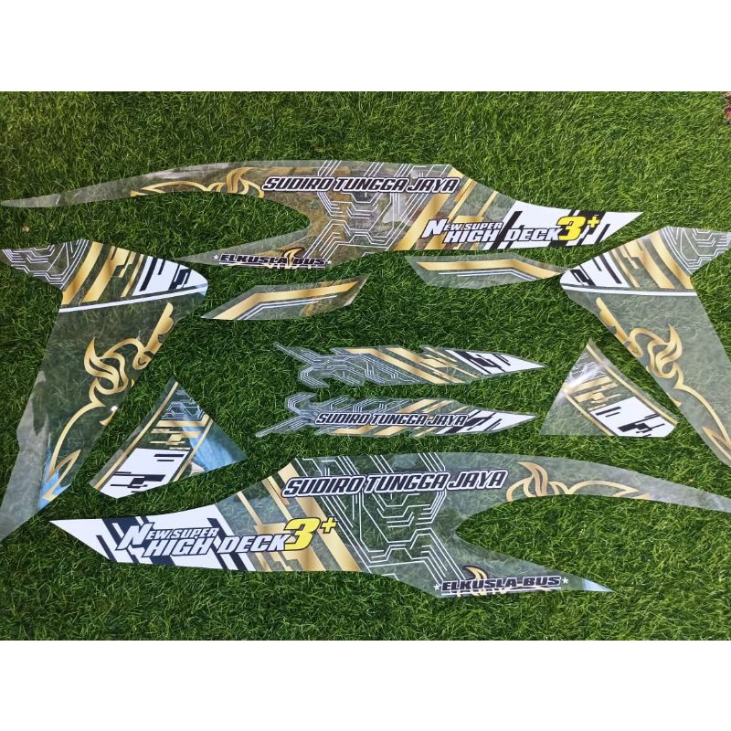 Jual Striping Vario New 125 150 Transparan Custom Livery Bus Stj ...