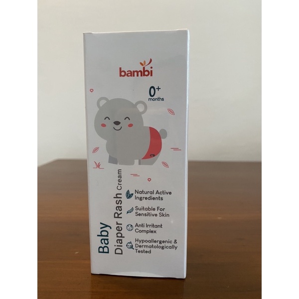 Jual Bambi Diaper Rash Cream 50 ml (Krim Ruam Bayi) | Shopee Indonesia